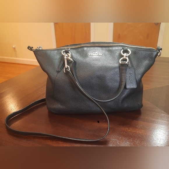 Coach | Bags | Coach Small Kelsey Pebble Leather Womens Crossbody Bag ...